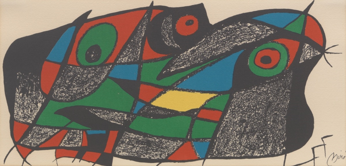 Miró Joan | Sweden from Escultor Series (1974) | Compare similar ...