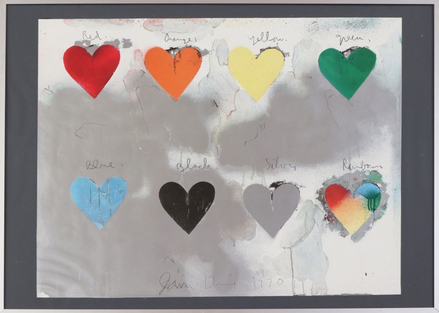 Jim Dine | Hearts, National Galerie Berlin (1971) | MutualArt