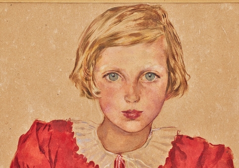 Lotte Laserstein | Porträtt av Wiveka Alice Esther Trolle (1938 ...