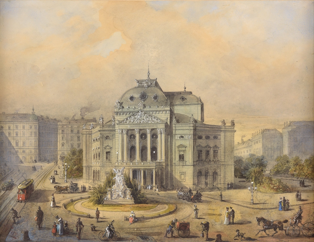 Johann Wilhelm Frey | Das Deutsche Volkstheater in Wien | MutualArt