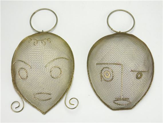 Frederick Weinberg | Frederic Weinberg (20th c.) brass plated wire ...