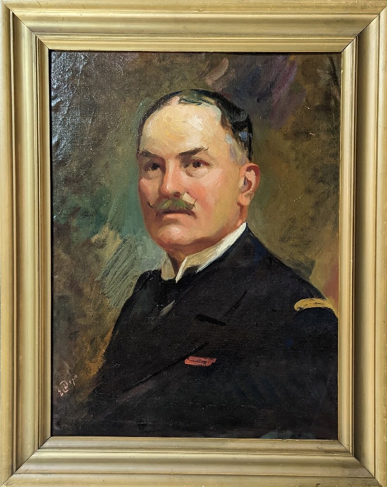 Edward Caruana Dingli | Portrait of Italian Admiral | MutualArt