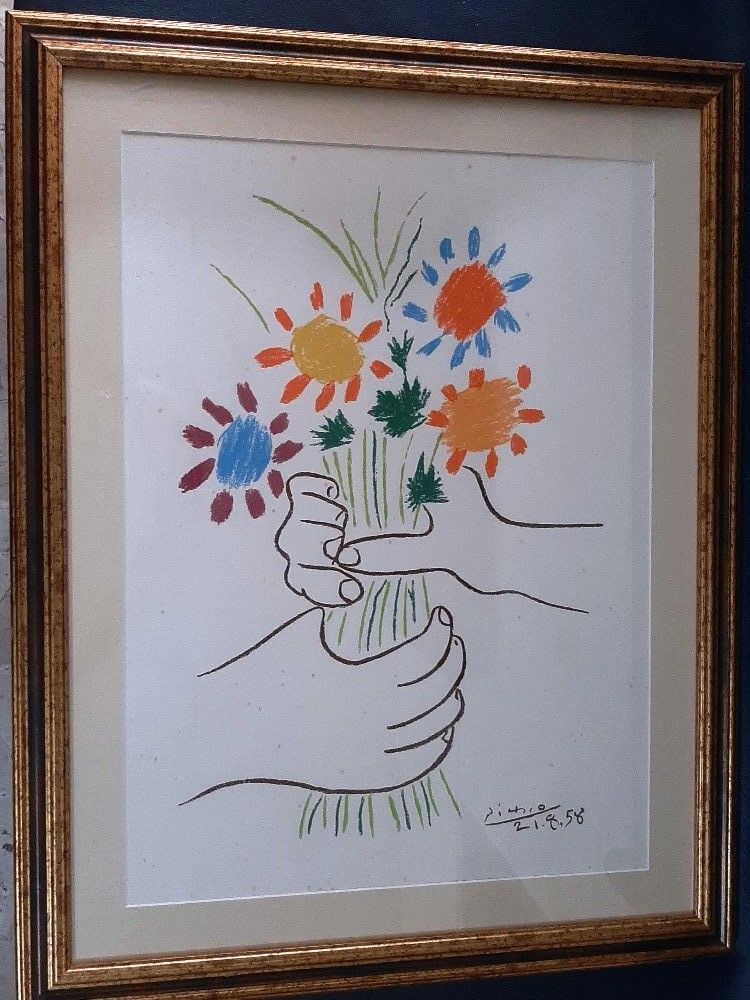 Pablo Picasso Paintings Flowers