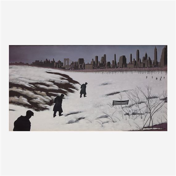 Gary T. Erbe | Two Extremes in Winter (1998) | MutualArt
