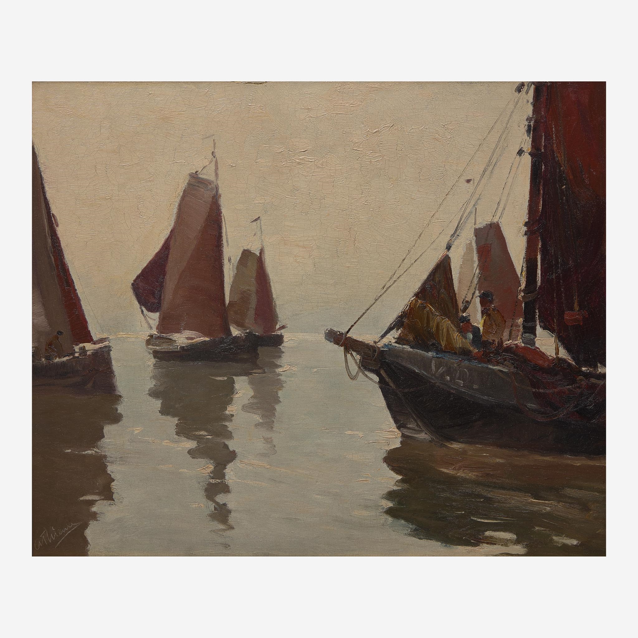 Anthony Thieme | Fishing Boats | MutualArt
