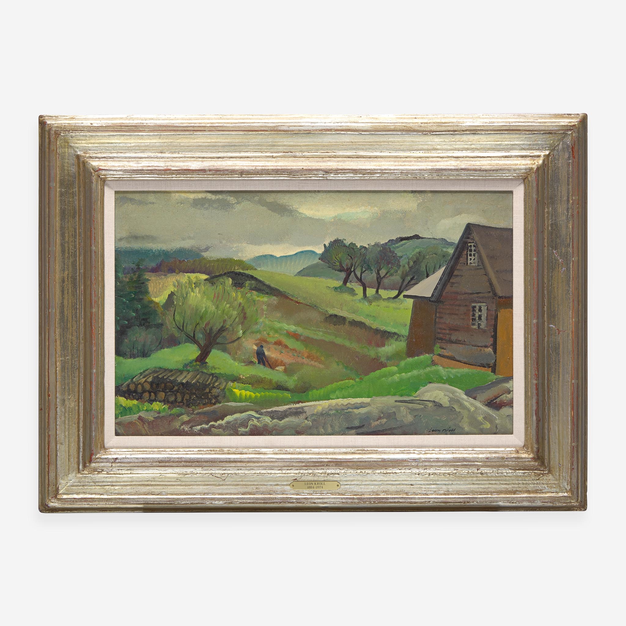 Leon Kroll | Pastoral Farming | MutualArt