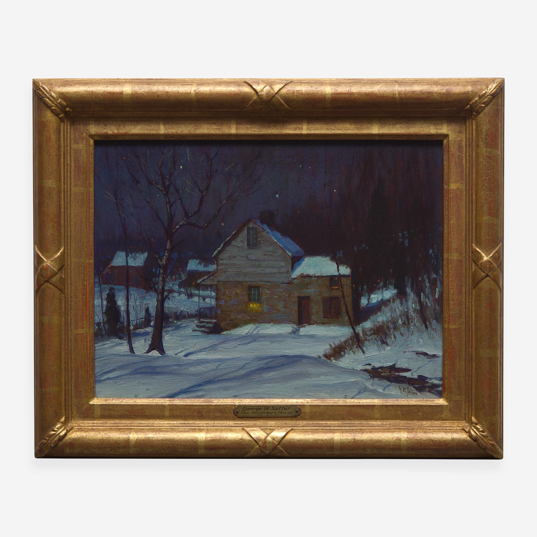 George William Sotter | The Neighbor's House | MutualArt