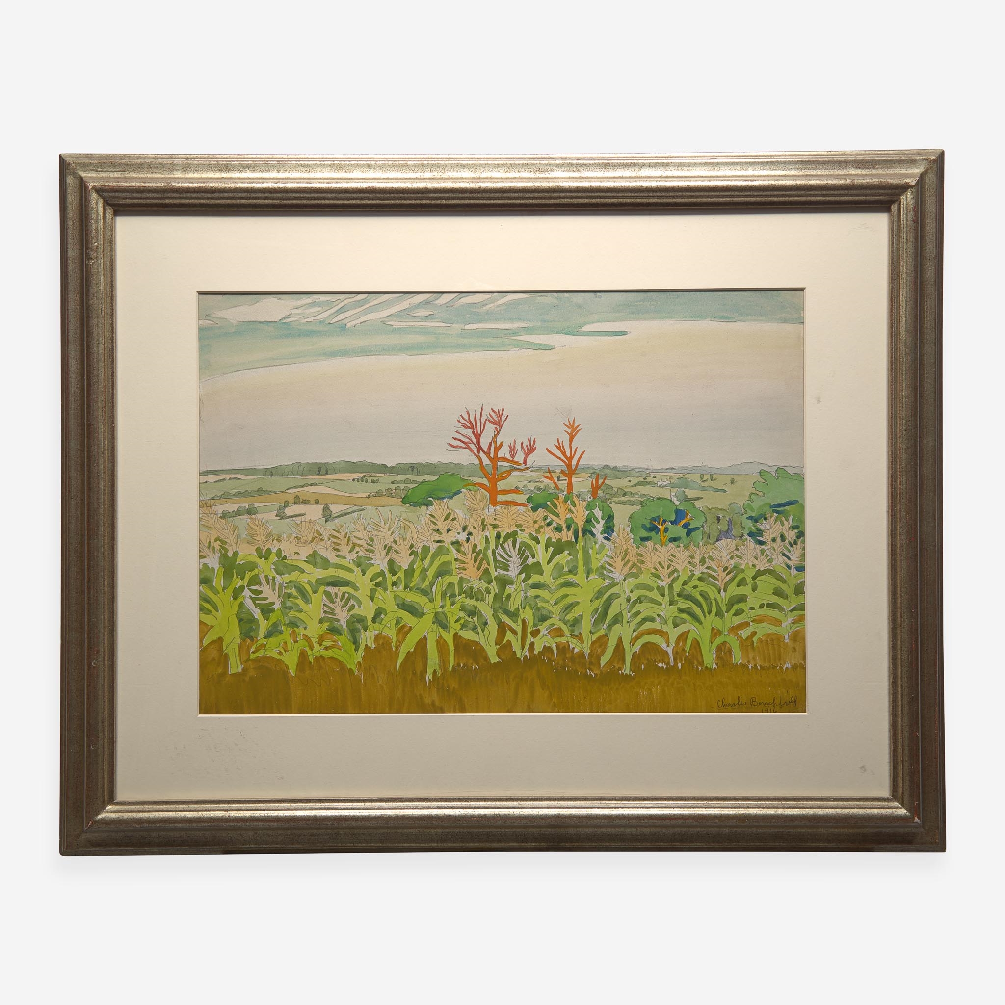 Charles Ephraim Burchfield | September Sunlight (1916) | MutualArt