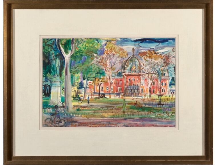 Francis Chapin | View from the Park | MutualArt