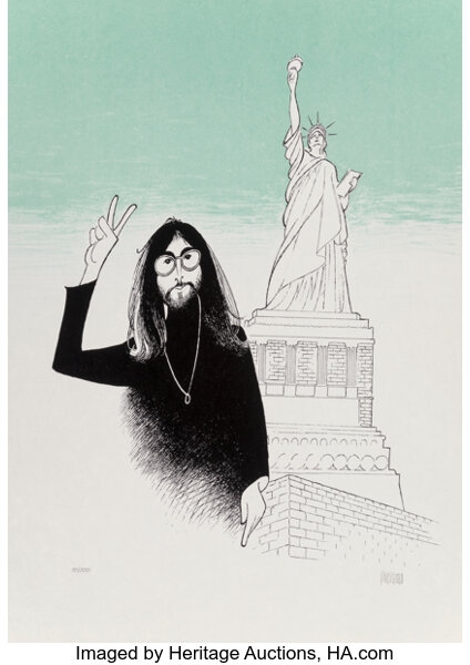 Al Hirschfeld | Beatles complete portfolio | MutualArt