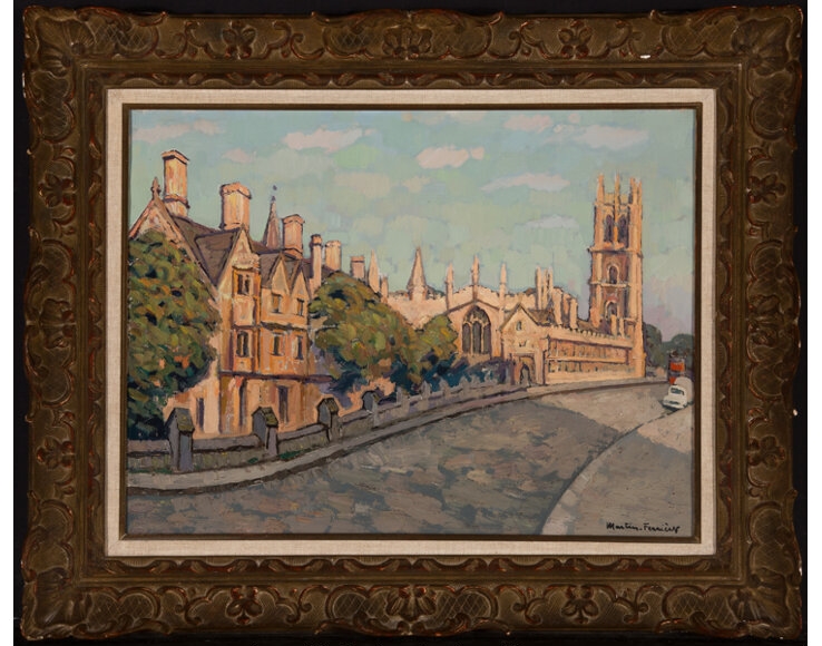 Jacques Martin-Ferrières | Oxford - Collège de la Madeleine | MutualArt
