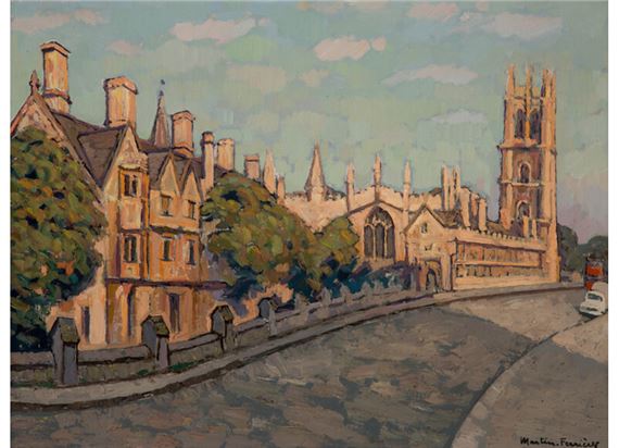 Jacques Martin-Ferrières | Oxford - Collège de la Madeleine | MutualArt