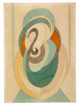 Auguste Herbin | Fer Acier (1955) | MutualArt