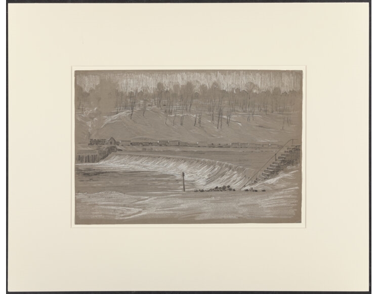 Martin Lewis | The Housatonic in Winter | MutualArt