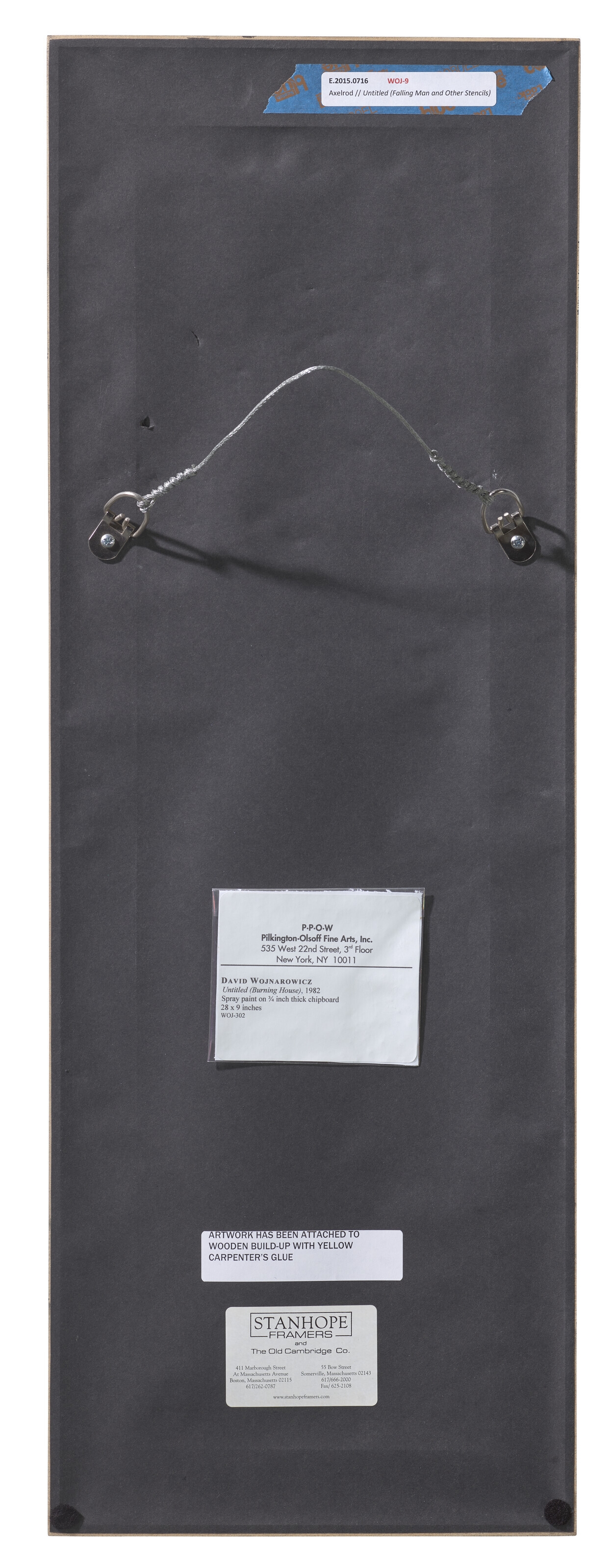 David Wojnarowicz | Untitled (Falling Man and Other Stencils) (1982 ...