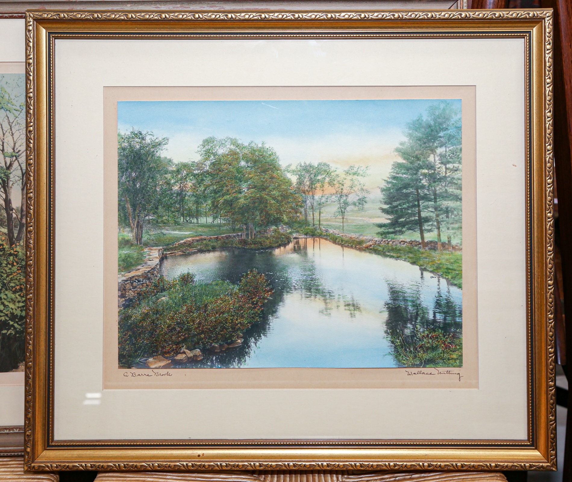 Wallace Nutting | Three Framed Wallace Nutting Photo Prints | MutualArt