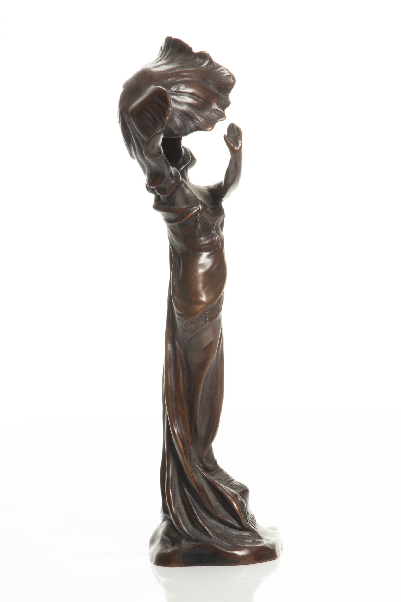 Emmanuel Villanis | French Art Nouveau Bronze Figural Sculpture, 20th C ...