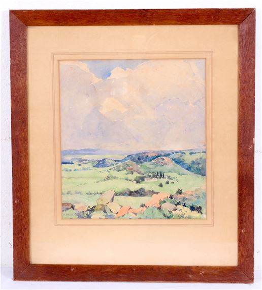 Mary Packer | STORM ROLLING OVER THE LANDSCAPE | MutualArt