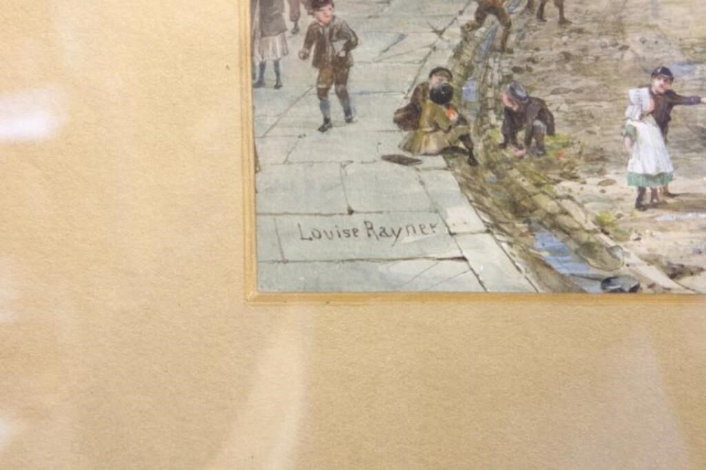 Louise Rayner | LOUIS RAYNER WATERCOLOR | MutualArt