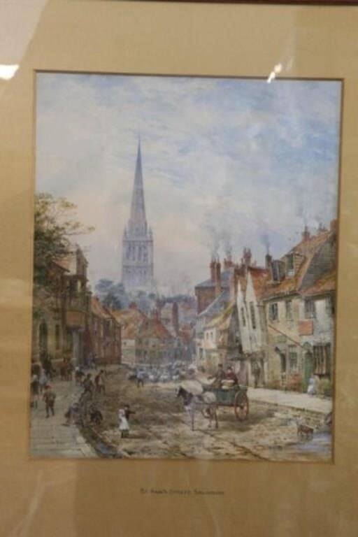 Louise Rayner | LOUIS RAYNER WATERCOLOR | MutualArt