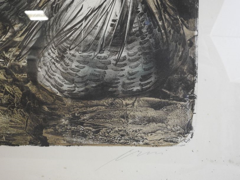 Hans Erni | Roosters | MutualArt