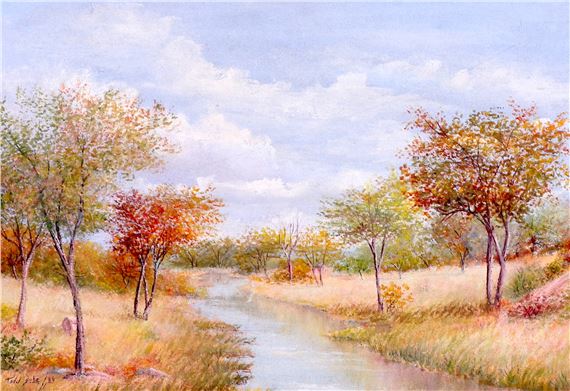 Todd Dube | FLOWING RIVER | MutualArt