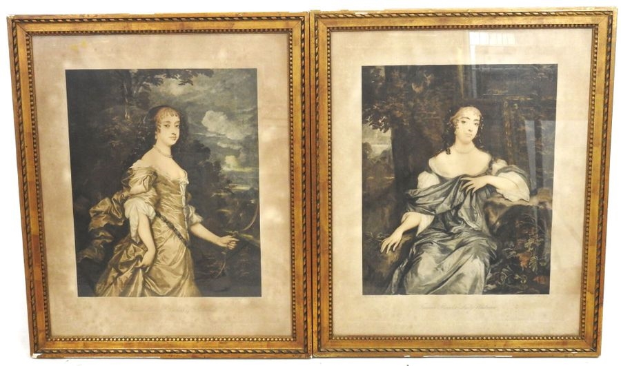 Sir Peter Lely | Frances Stewart Duchess of Richmond and Frances Brooke ...