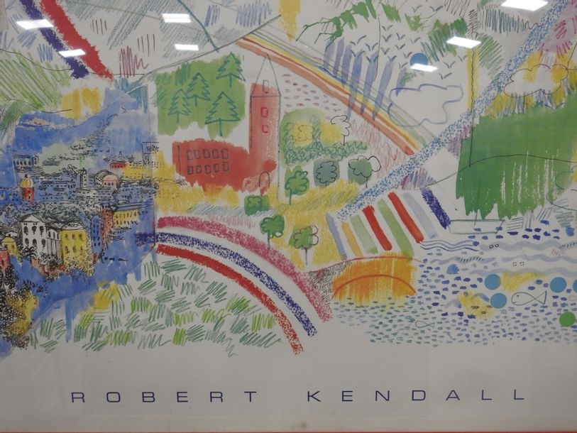 Robert Kendall | Silkscreen in color | MutualArt