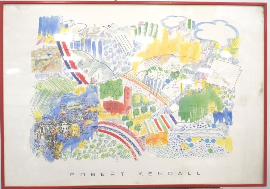 Robert Kendall | Silkscreen in color | MutualArt