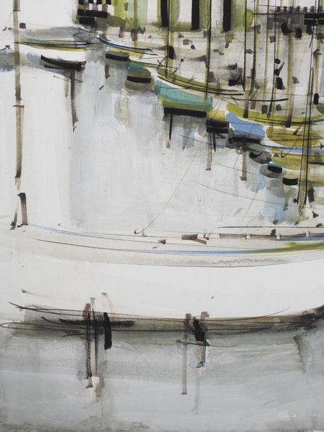 Georges Damin | View of Saint Tropez | MutualArt