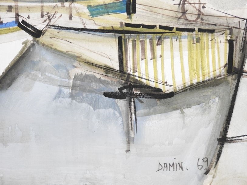 Georges Damin | View of Saint Tropez | MutualArt