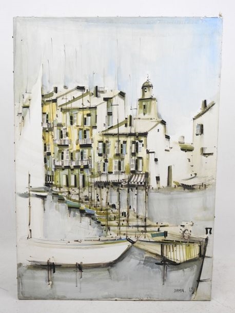 Georges Damin | View of Saint Tropez | MutualArt