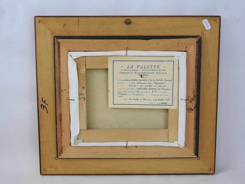 Lucien Chenu | Still life with strawberries (1982) | MutualArt