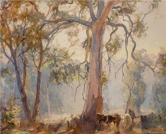 Hans Heysen | ROMANCE (1921) | MutualArt