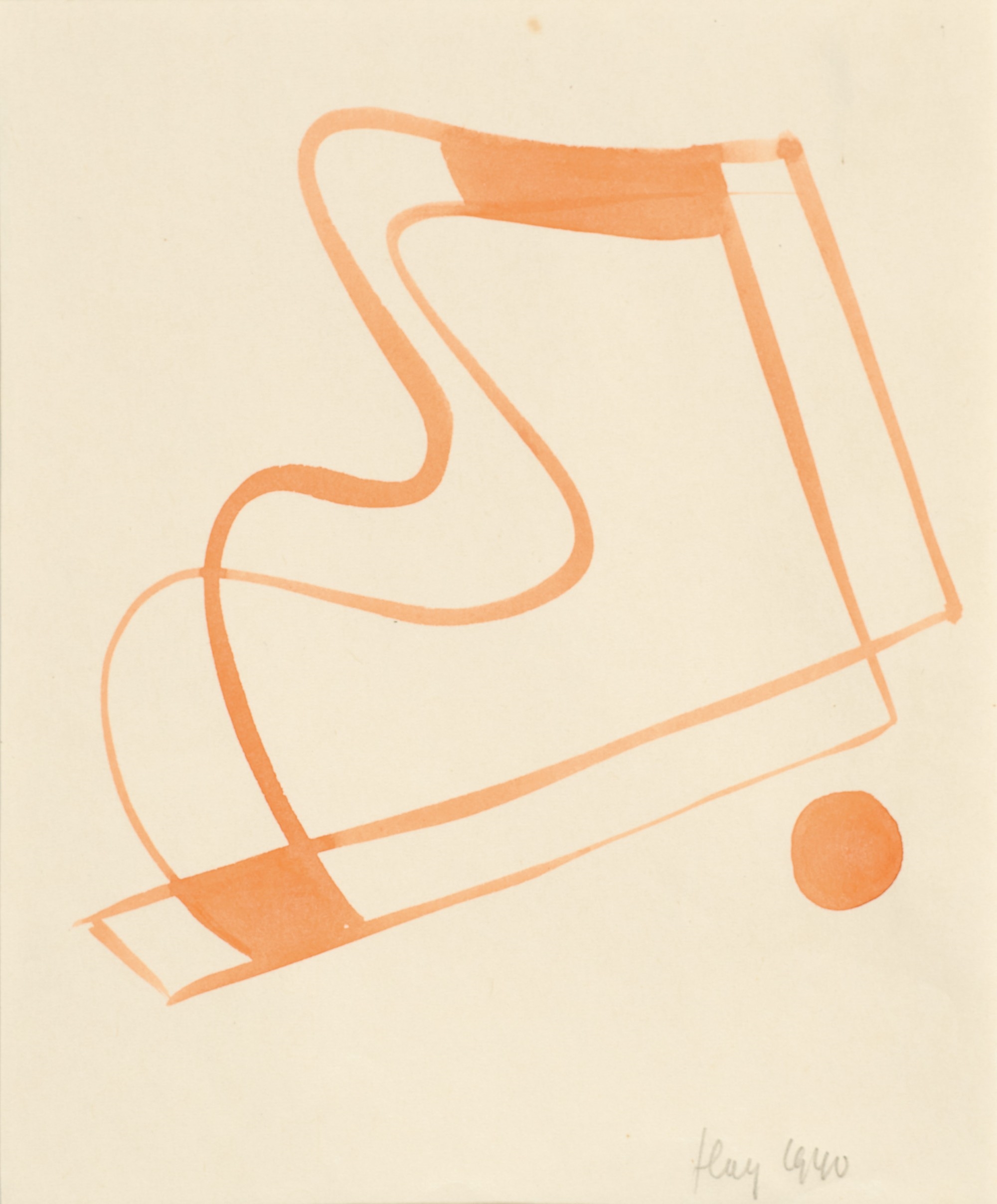 Ludwig Hirschfeld Mack | ABSTRACT STUDY, HAY; ABSTRACT STUDY, HAY (1940 ...