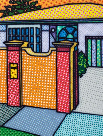 Howard Arkley | Urban Apartments (1999) | MutualArt