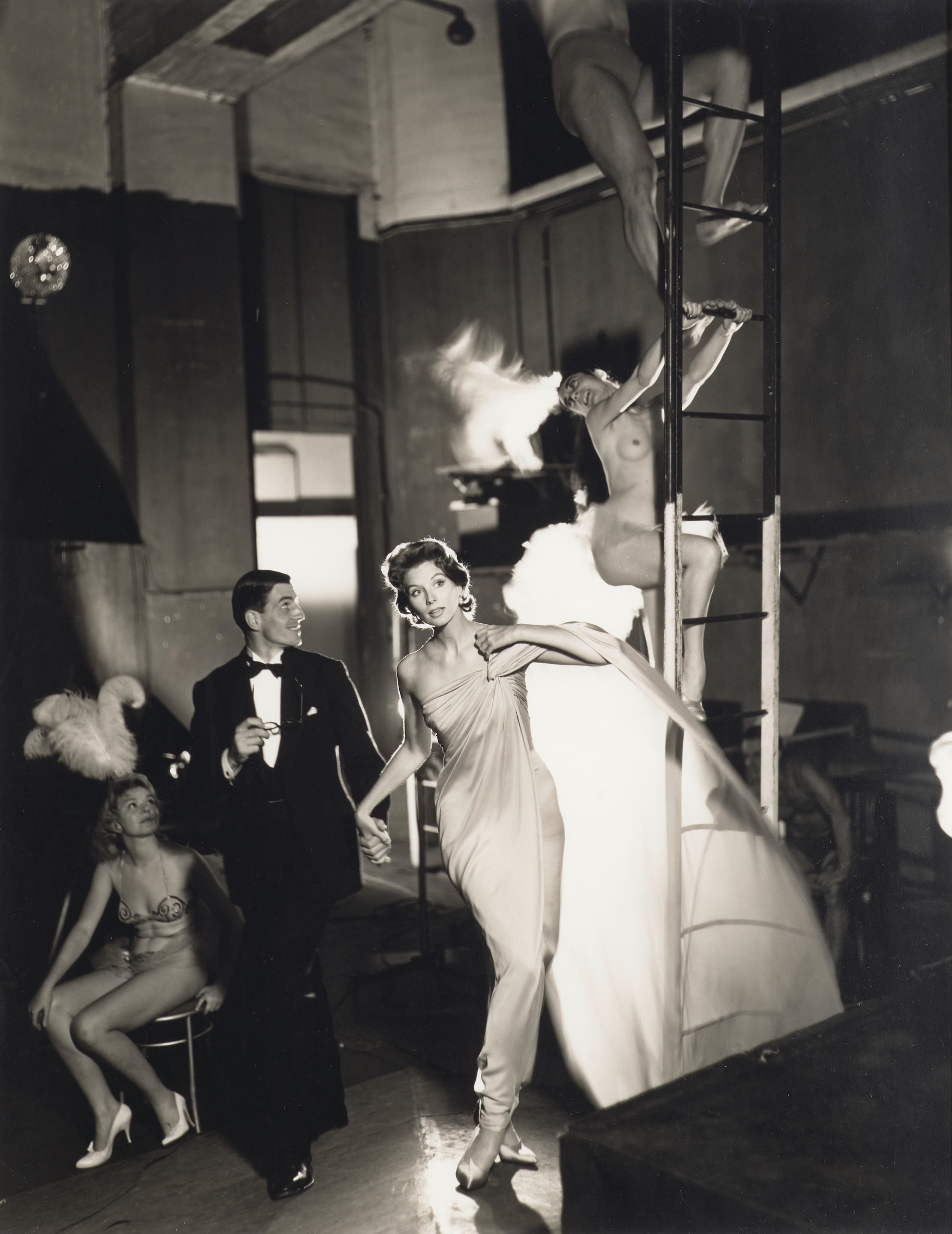 Richard Avedon | Suzy Parker and Robin Tattersall, Evening dress by ...