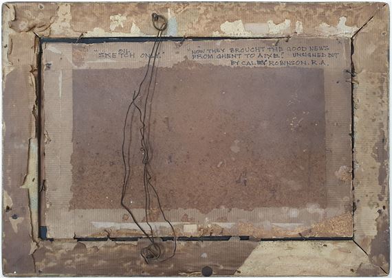 Frederick Cayley Robinson | 'How They Brought The Good News From Ghent ...