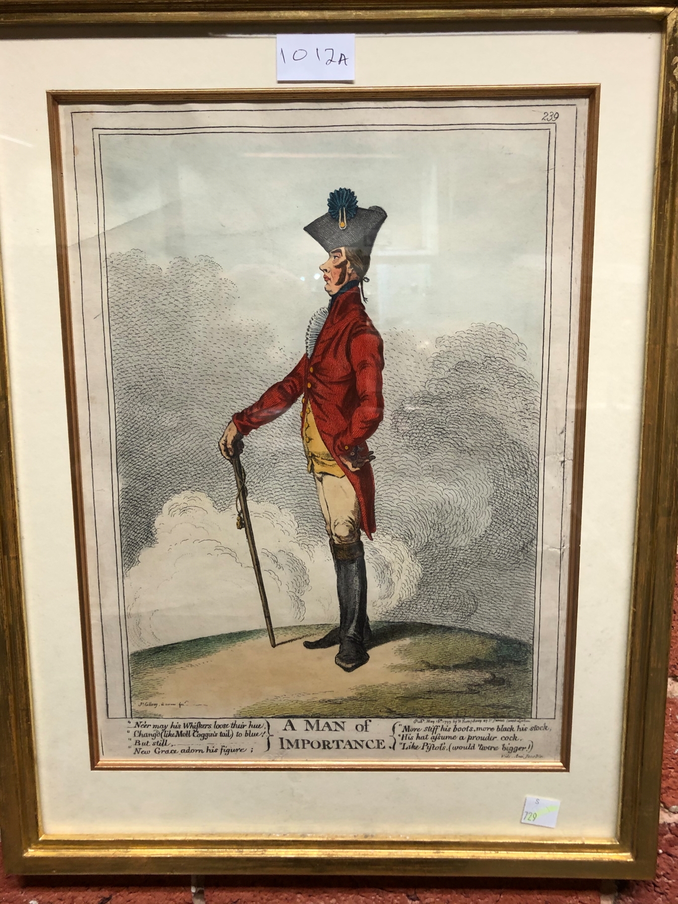 James Gillray | TWO JAMES GILLRAY CARTOONS REPRESENTING THE EARL OF ...