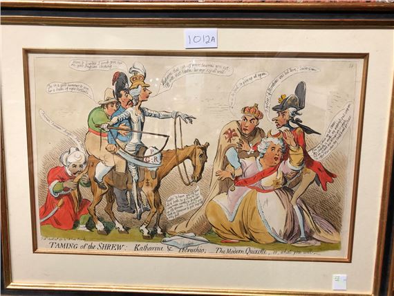 James Gillray | TWO JAMES GILLRAY CARTOONS REPRESENTING THE EARL OF ...