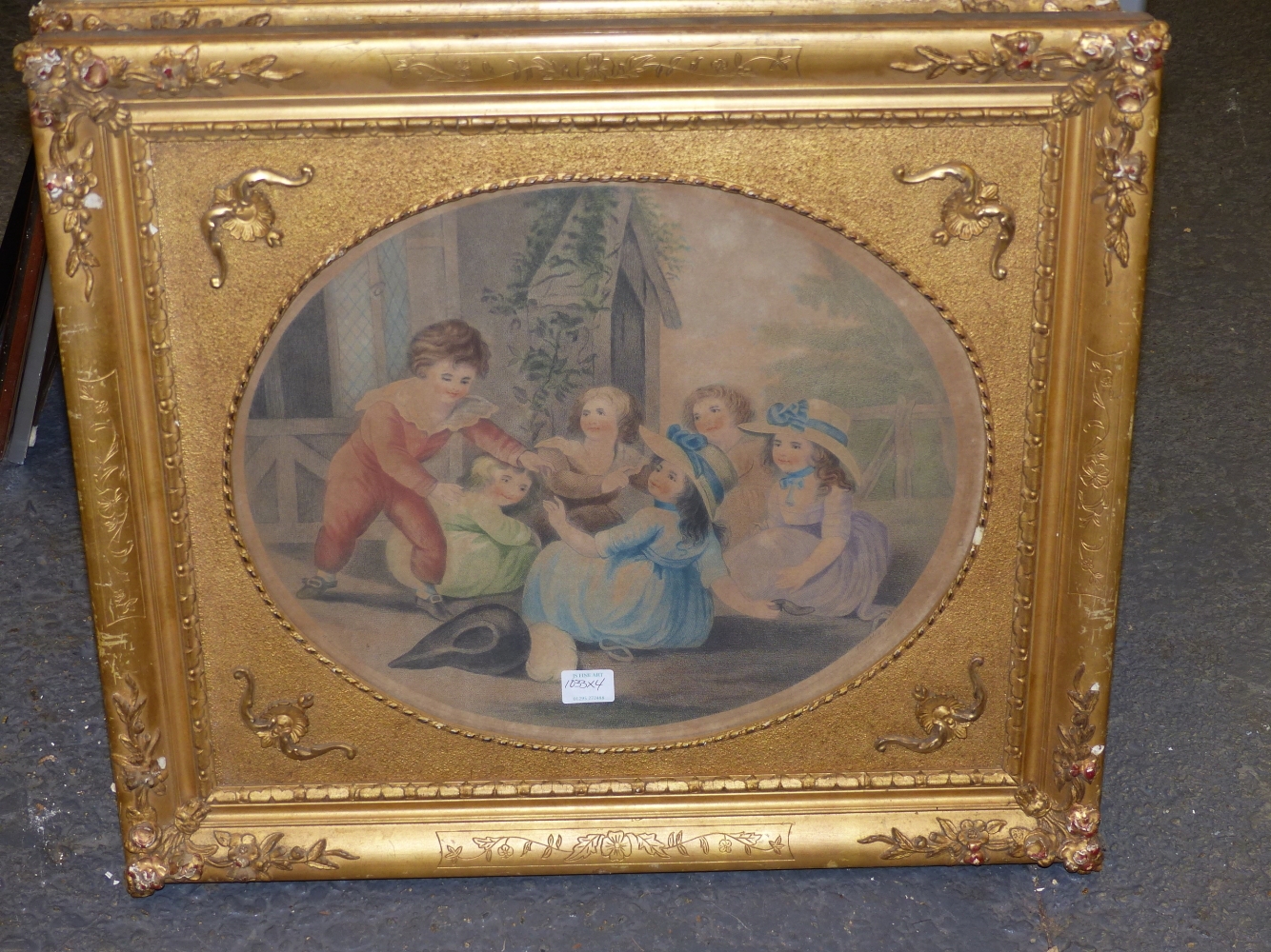 W. Hamilton | FOUR ANTIQUE HAND COLOURED PRINTS AFTER W. HAMILTON. EACH ...