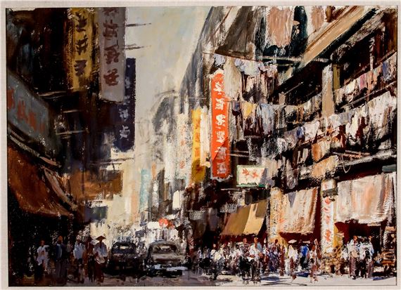 Edward Brian Seago | Queen Street | MutualArt