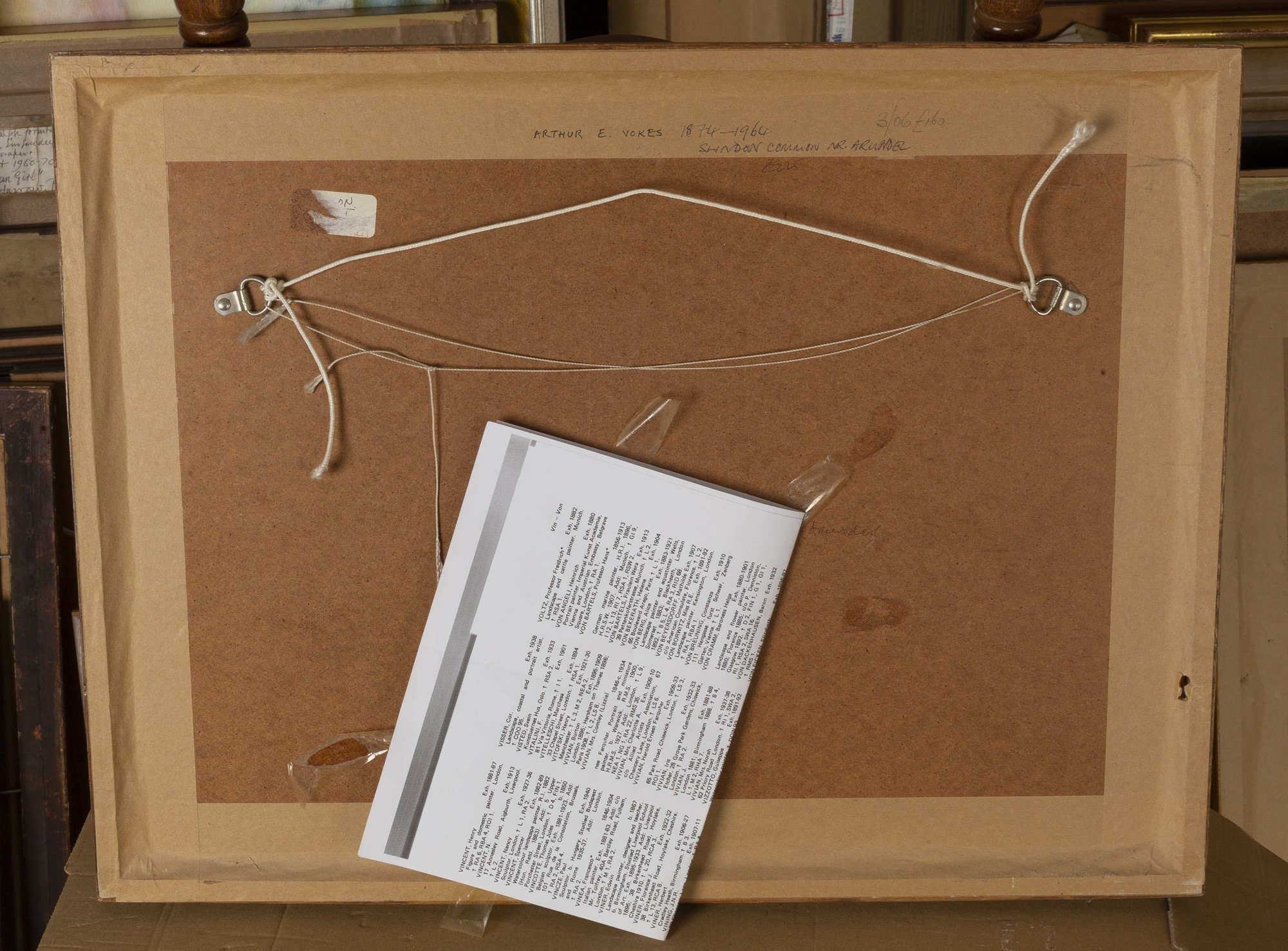 Arthur Ernest Vokes | The collection of Robert Sadler. | MutualArt