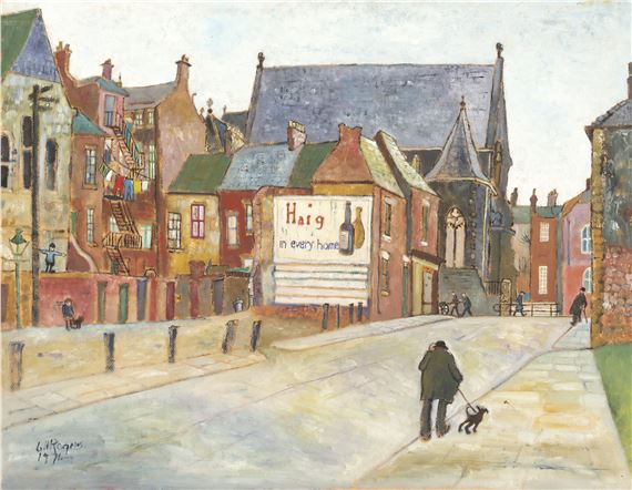 Charles Henry Rogers | Northern Street Scene (1971) | MutualArt