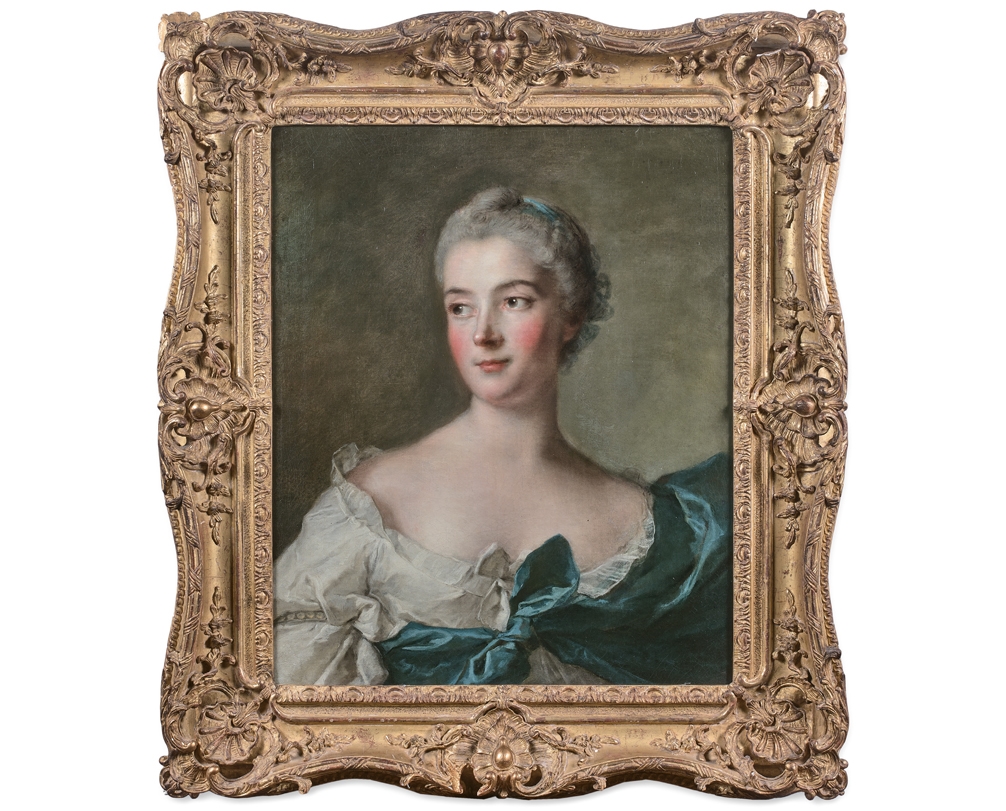 Jean-Marc Nattier | Portrait d’une jeune fille dite autrefois Madame ...