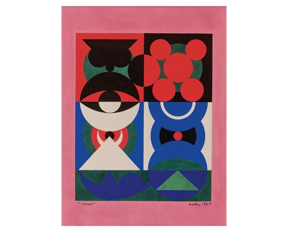 Auguste Herbin | JAUNE (1946) | MutualArt