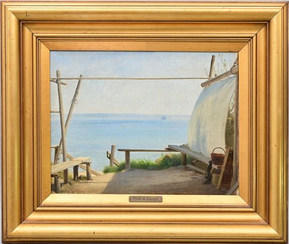 Anton Laurids Johannes Dorph | Meerblick (1873) | MutualArt