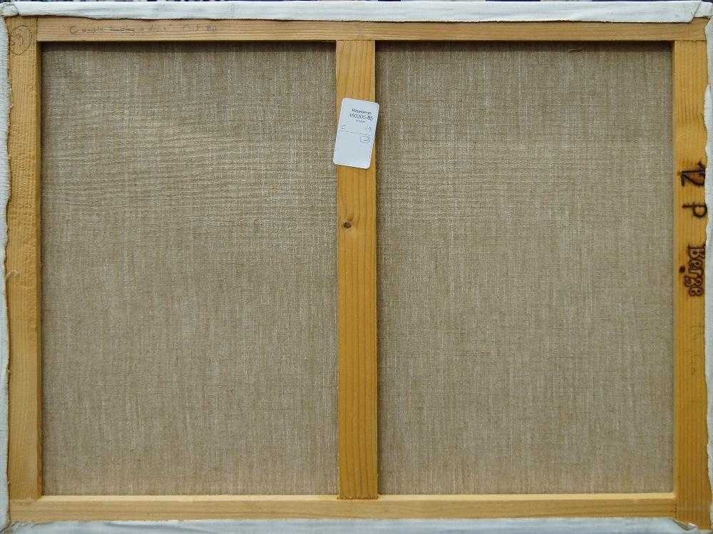 James P. Power | Couple Having a Drink (1982) | MutualArt