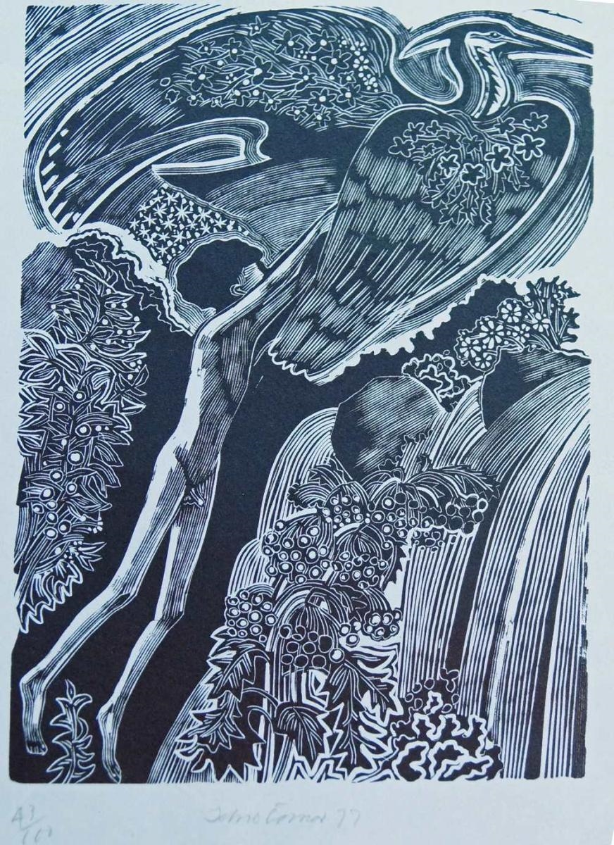 John Scorror O'Connor | The Boy and Heron (1977) | MutualArt