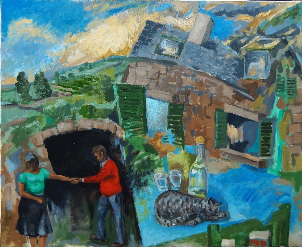 James P. Power | Woman in Falkland Islands (1982) | MutualArt